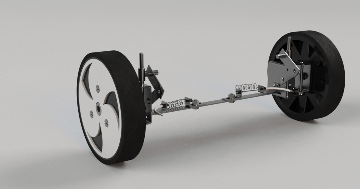 Steering system with adjustable ride height | Autodesk Community Gallery