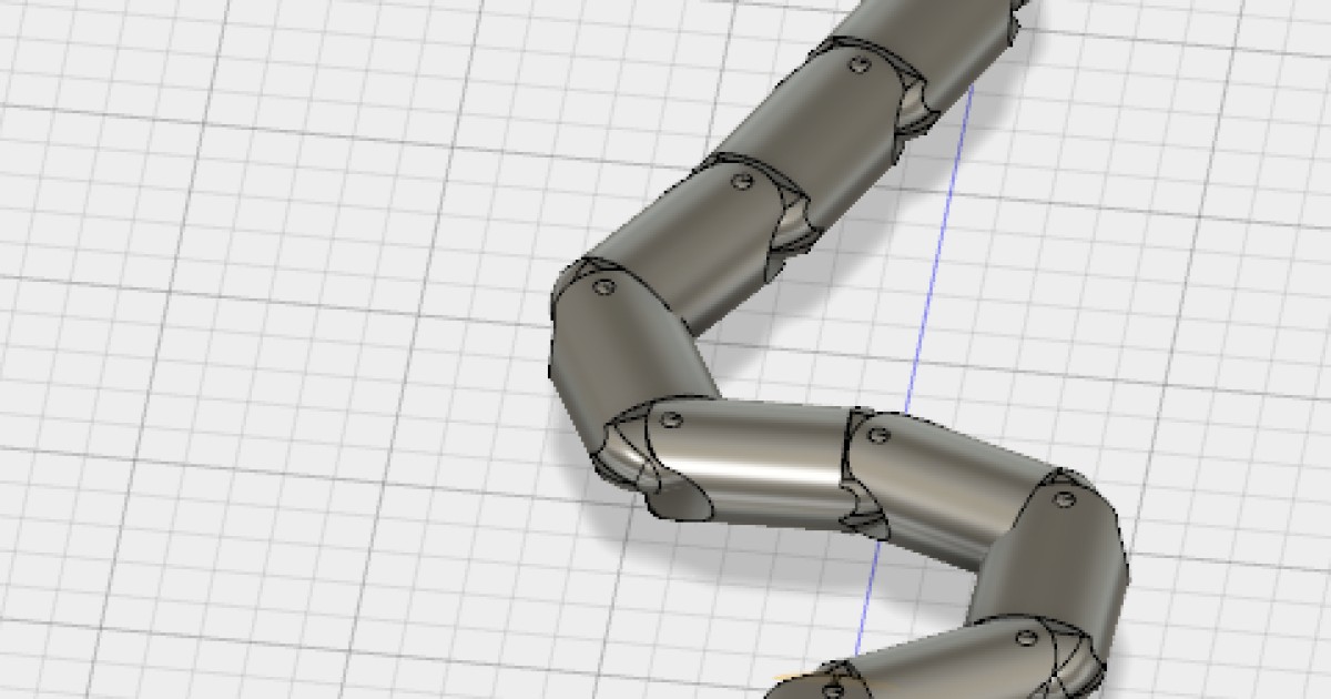 Mechanical Snake | Autodesk Community Gallery