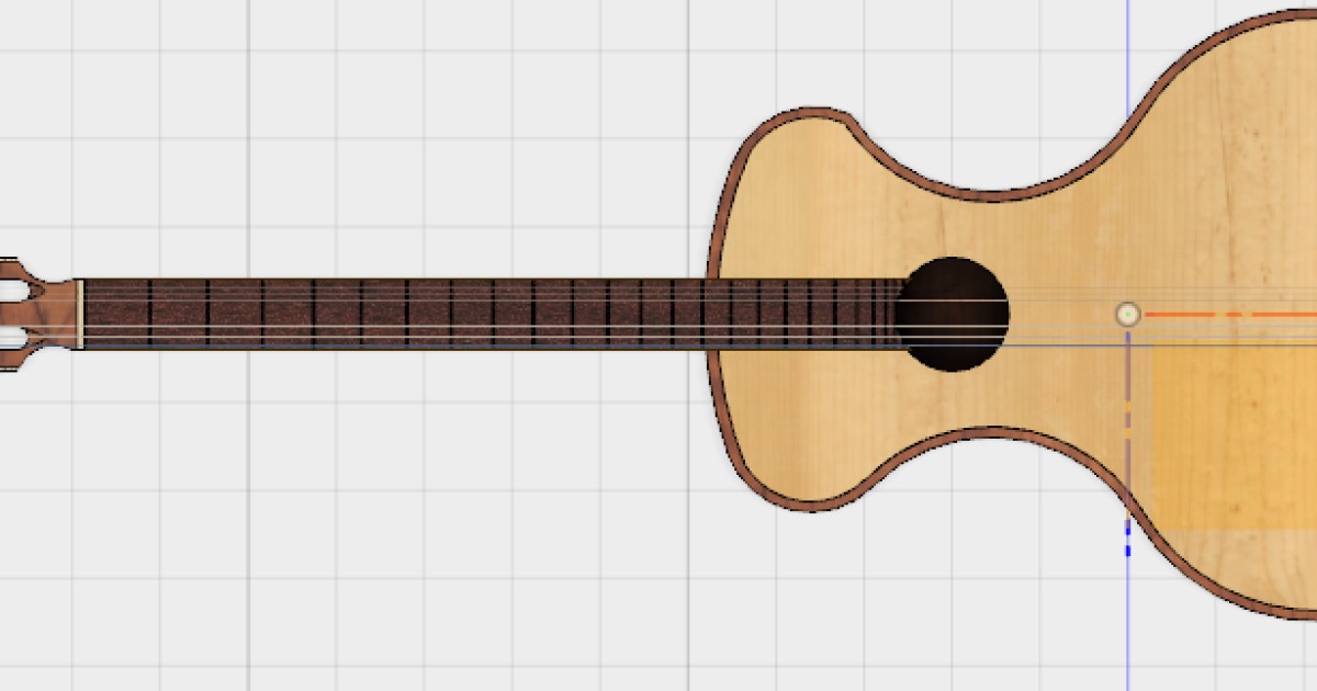 the guitar | Autodesk Community Gallery