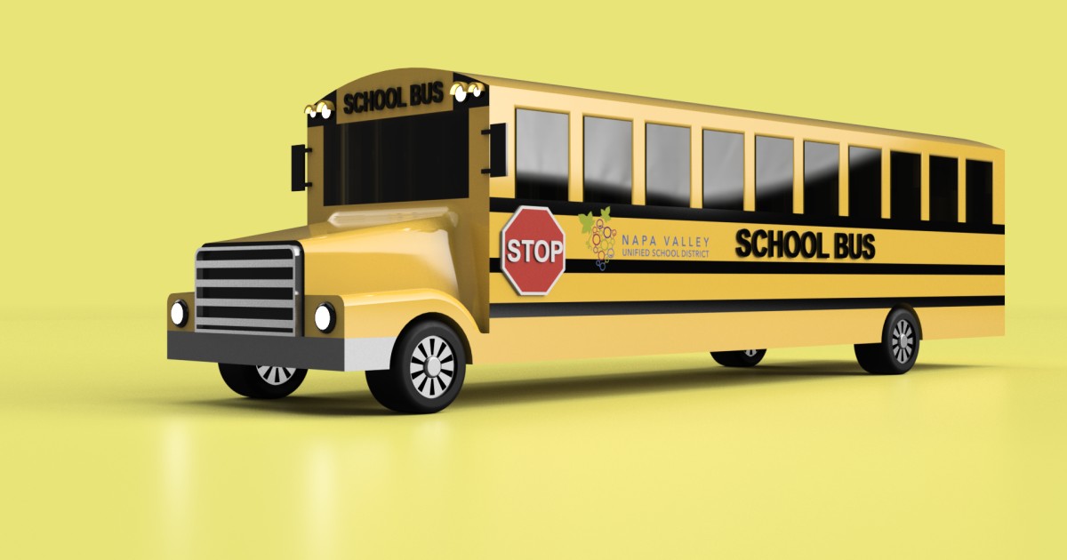 YELLOW School Bus | Autodesk Community Gallery