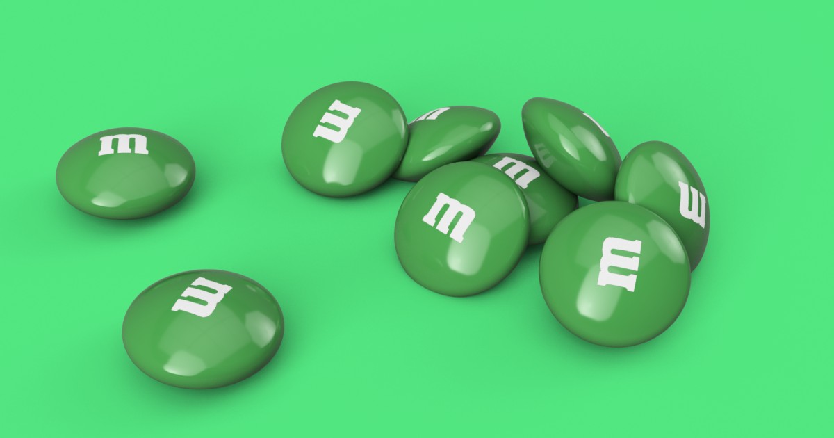 GREEN M&Ms | Autodesk Community Gallery