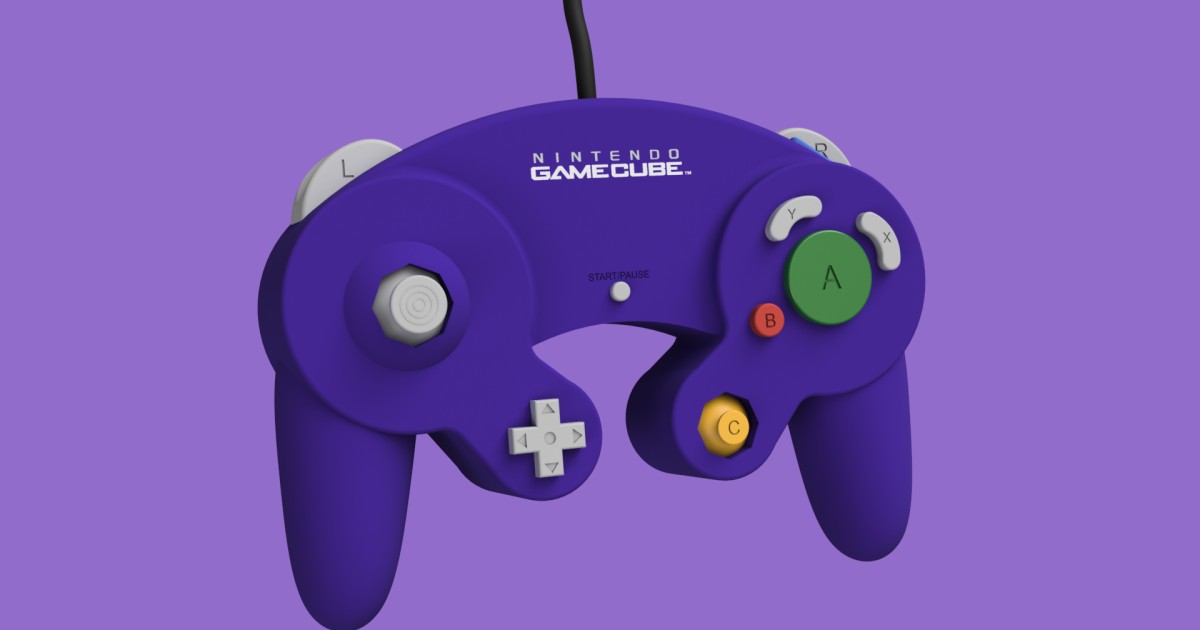 PURPLE Gamecube controller | Autodesk Community Gallery