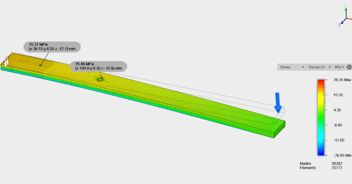 Strength of Materials Lab- Stress Concentration | Autodesk Community ...