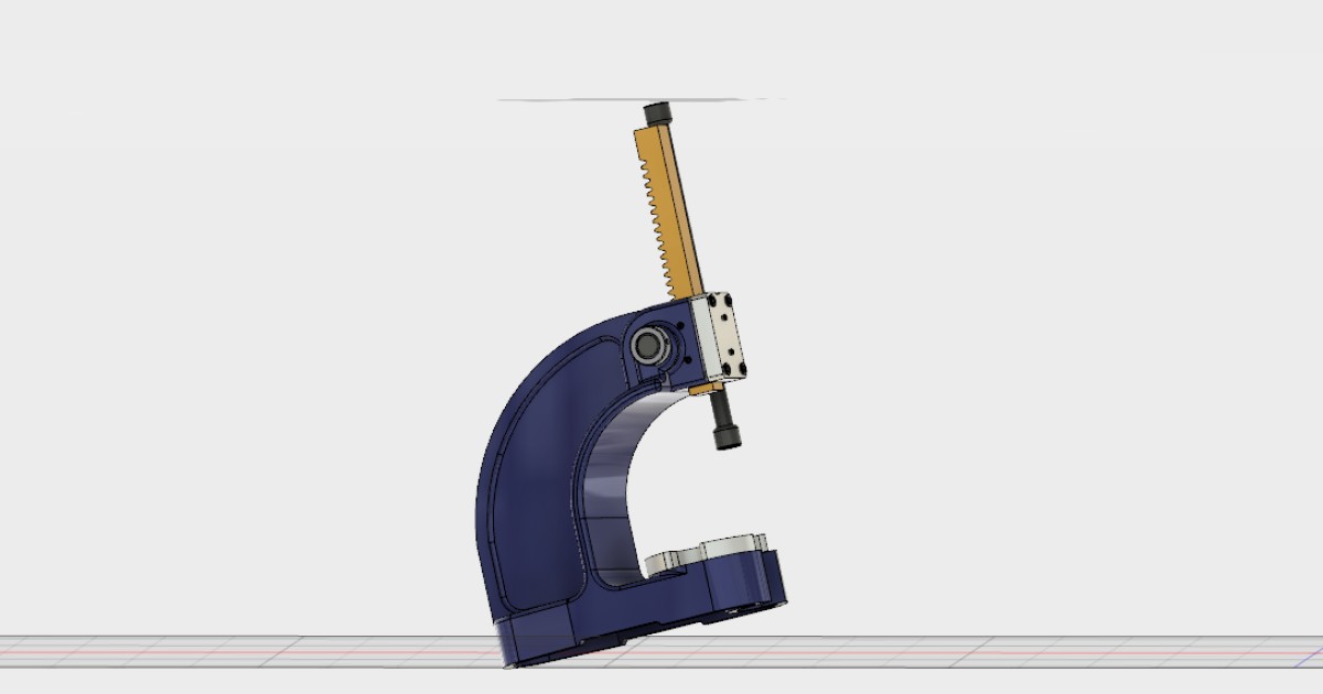 ARBOR PRESS ASSEMBLY | Autodesk Community Gallery