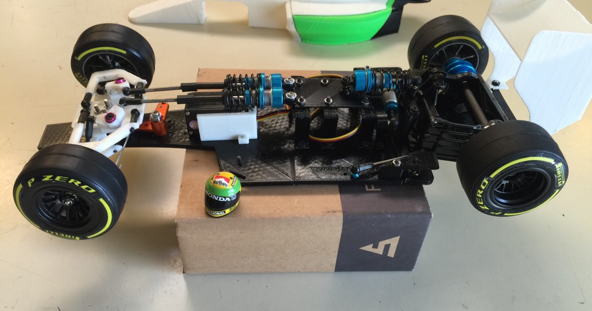 RS-01 Version B OpenRC F1 Fully Adjustable Racing Suspension Chassis ...