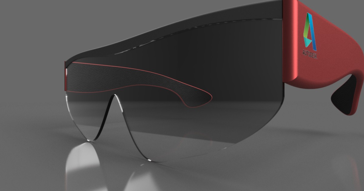 Simple Glasses Design | Autodesk Community Gallery