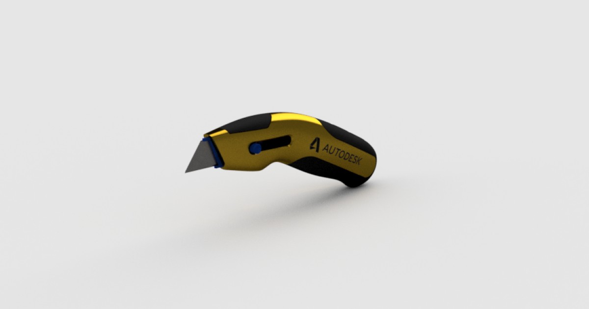 Utility knife | Autodesk Community Gallery