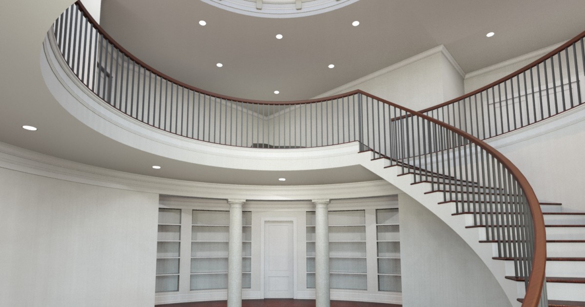 Stair Rotunda | Autodesk Community Gallery