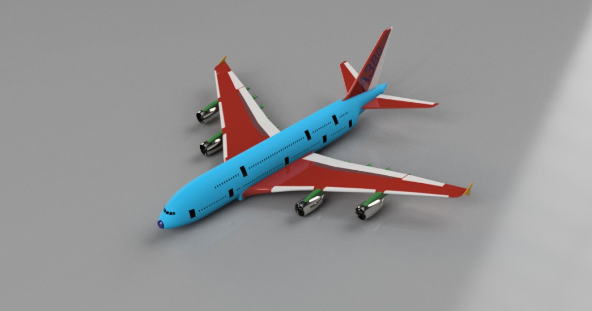 AirBus A380 | Autodesk Community Gallery