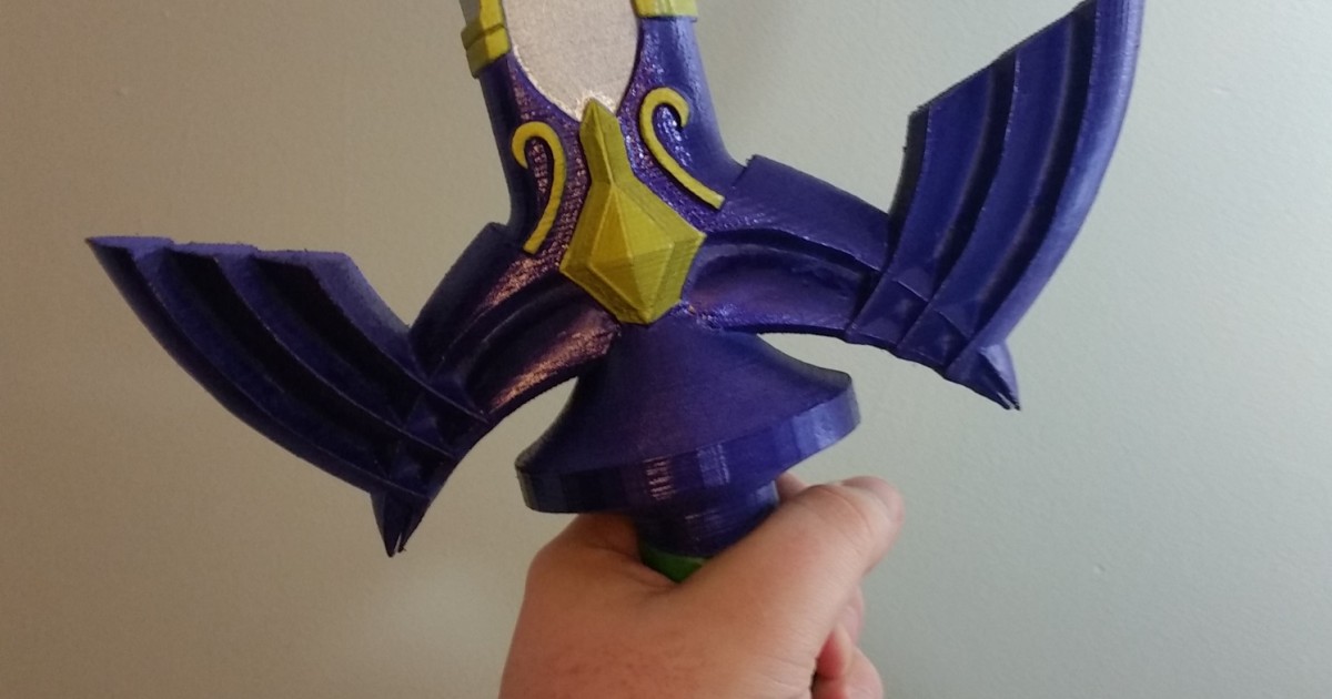 Master Sword & Sheath from Legend of Zelda | Autodesk Community Gallery