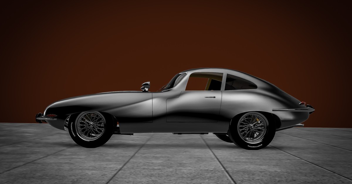 Jaguar E-type | Autodesk Community Gallery