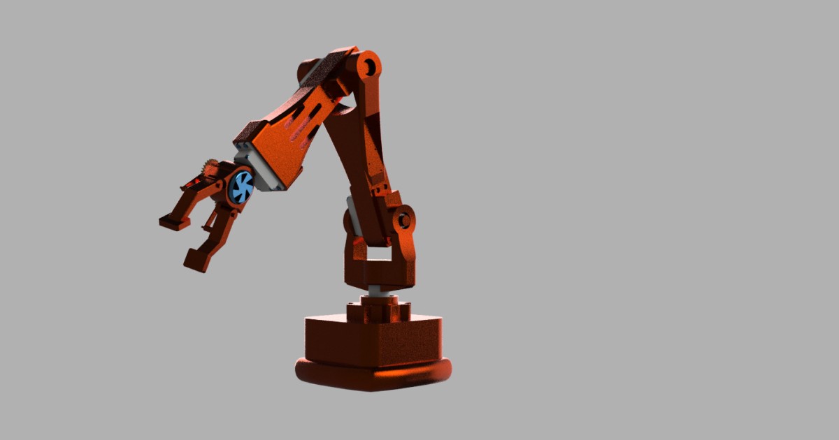 5 degrees of freedom mini-manipulator | Autodesk Community Gallery