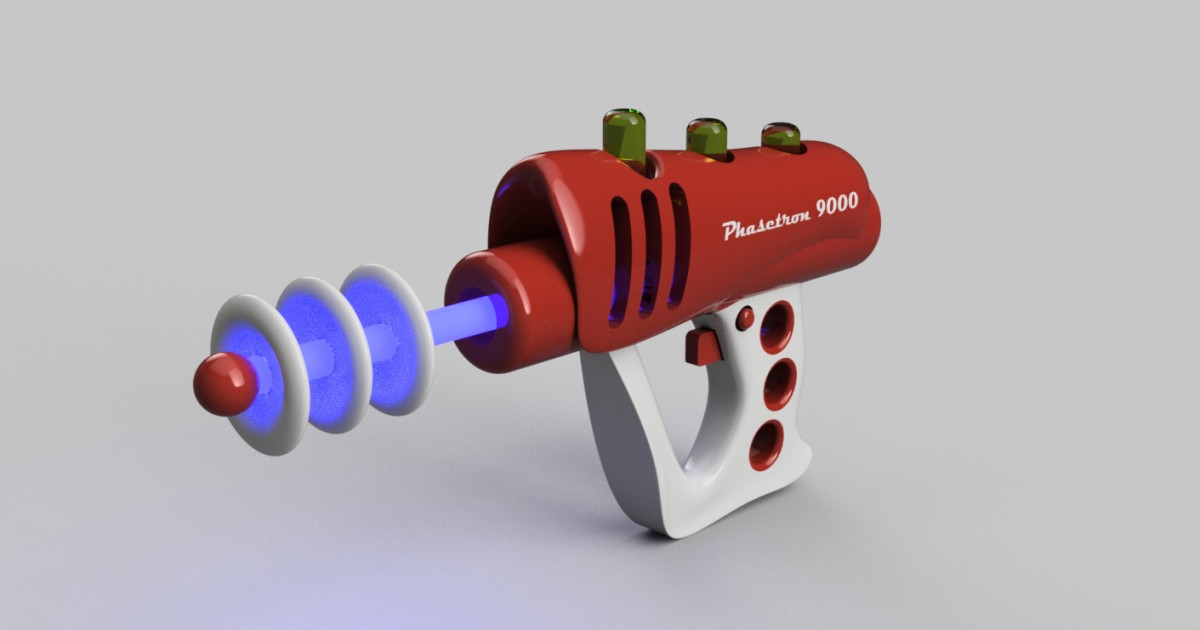 Ray Gun Toy | Autodesk Community Gallery
