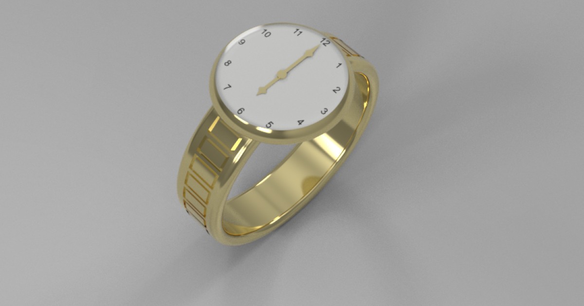 Gold watch | Autodesk Community Gallery