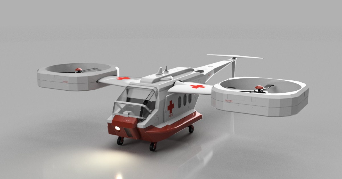 Medical Helicopter | Autodesk Community Gallery