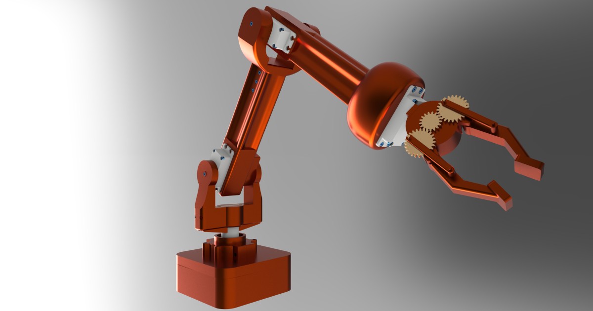 5 degrees of freedom mini-manipulator | Autodesk Community Gallery