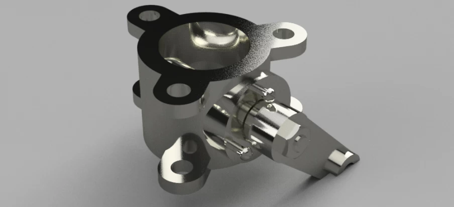 Butterfly Valve Assembly | Autodesk Community Gallery