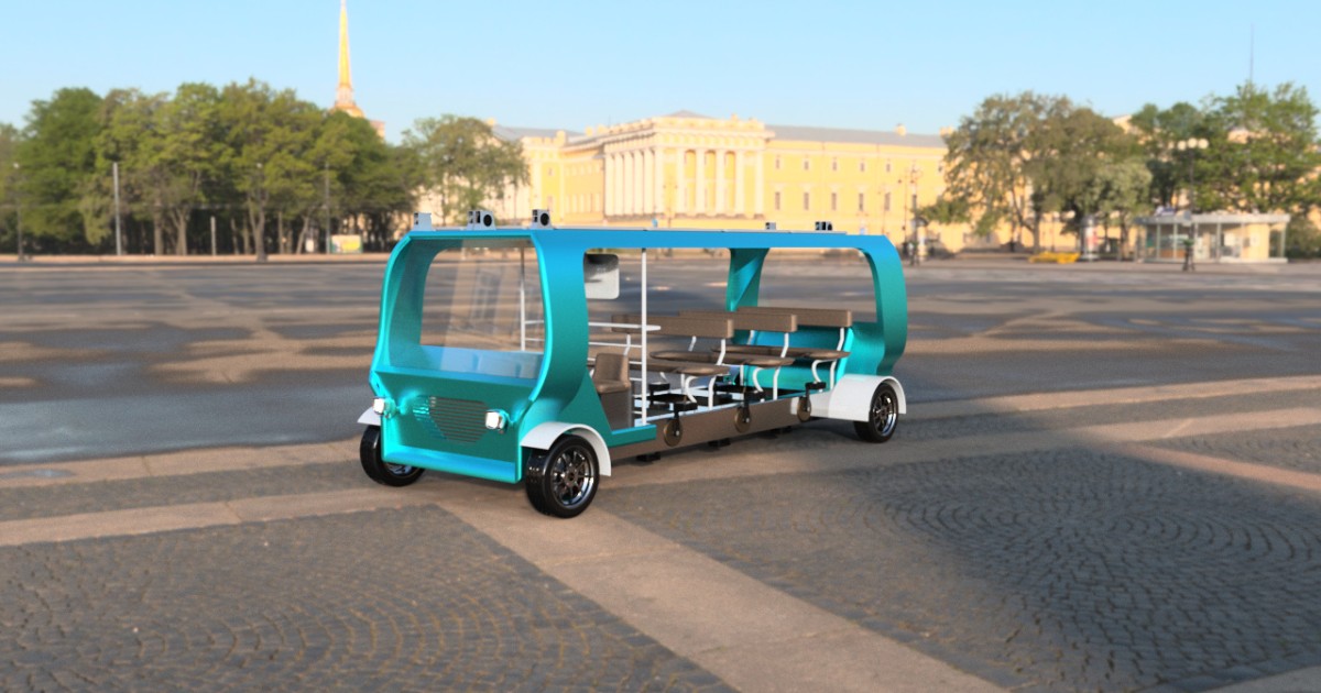 Eco Friendly Transport Bus | Autodesk Community Gallery