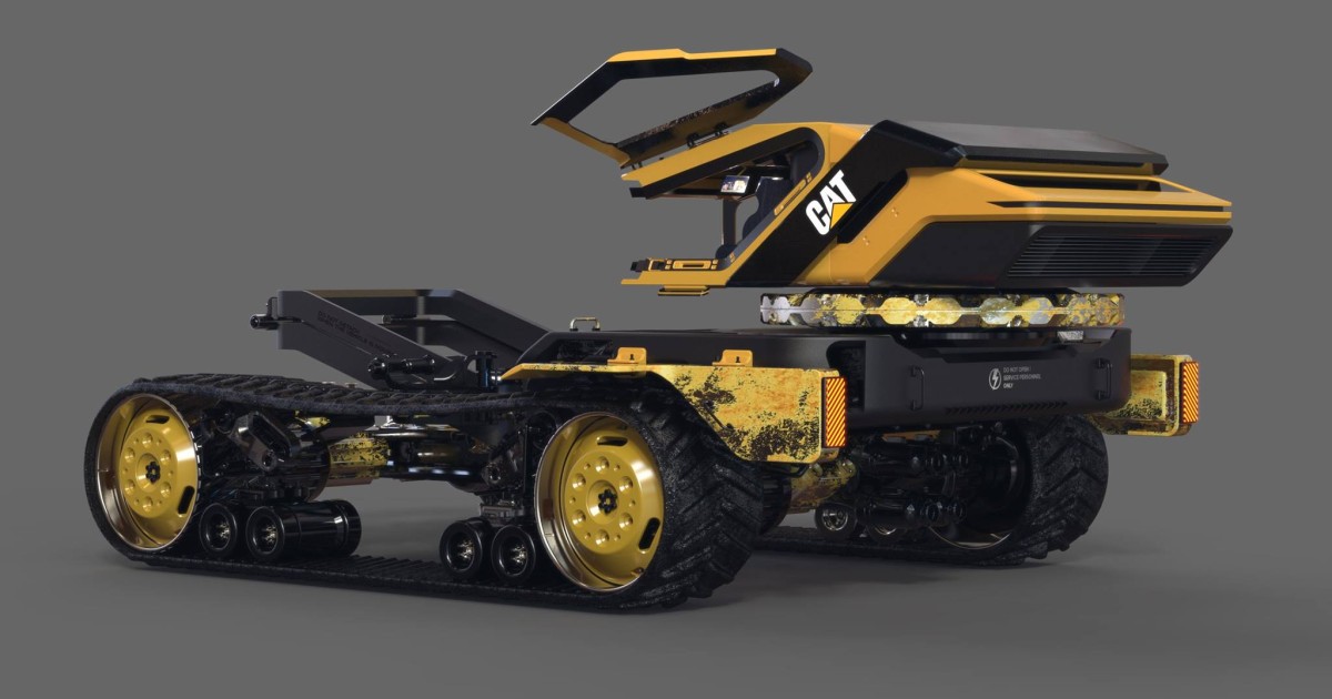 Futuristic CAT vehicle | Autodesk Community Gallery