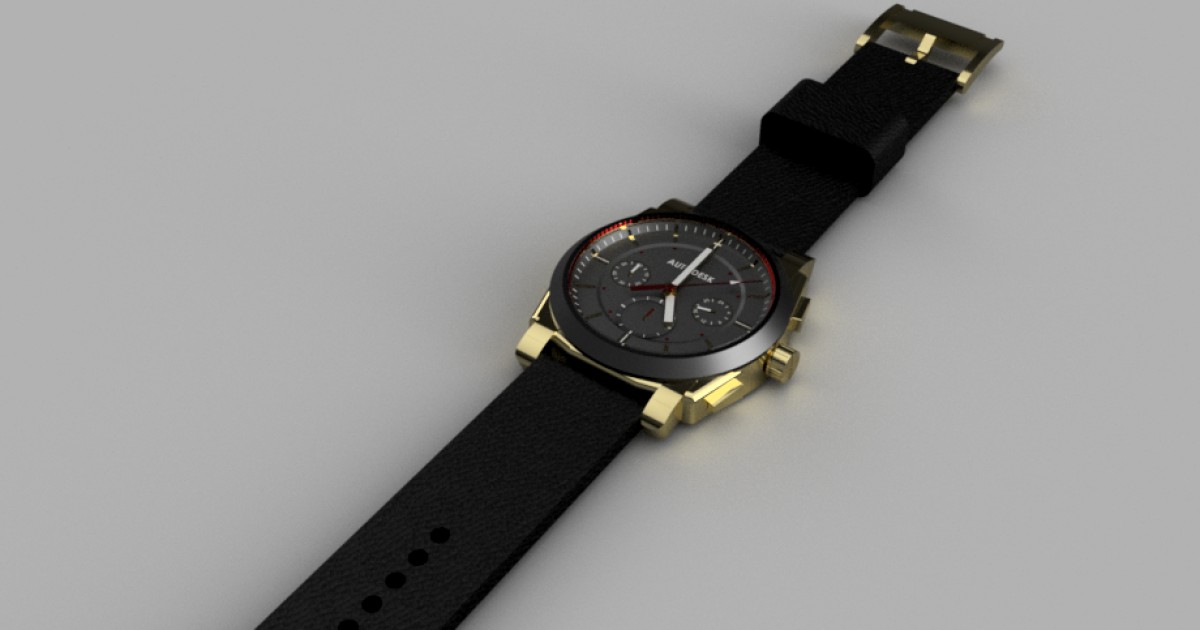 Wrist Watch | Autodesk Community Gallery