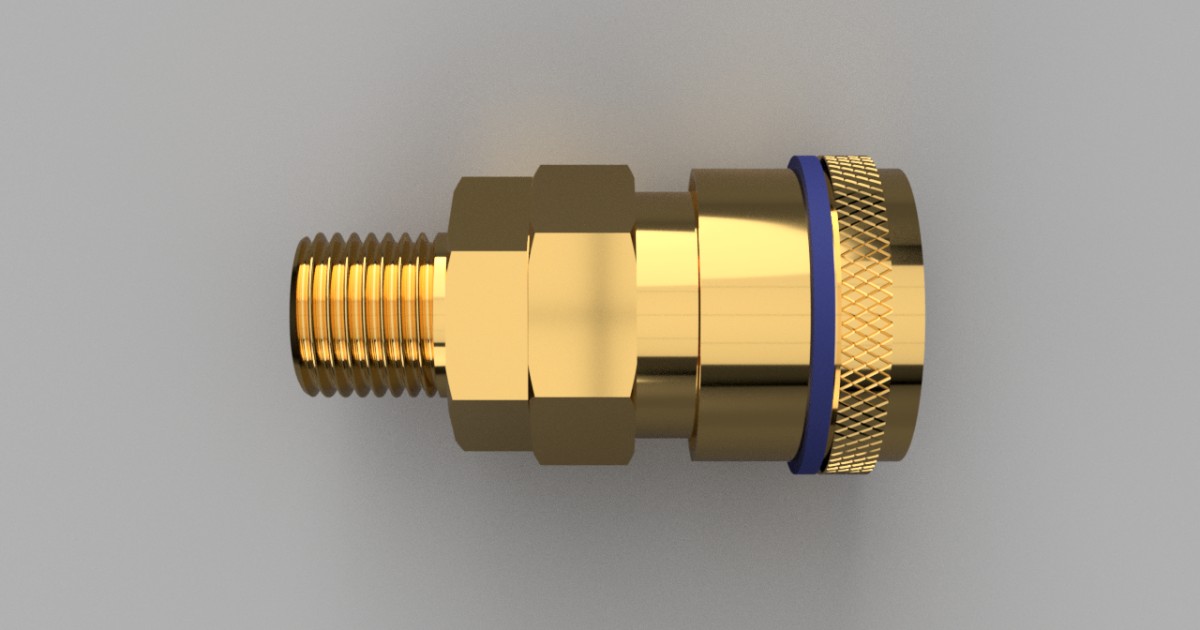 Nitto Style ¼ Bsp Male Coupler Autodesk Community Gallery 