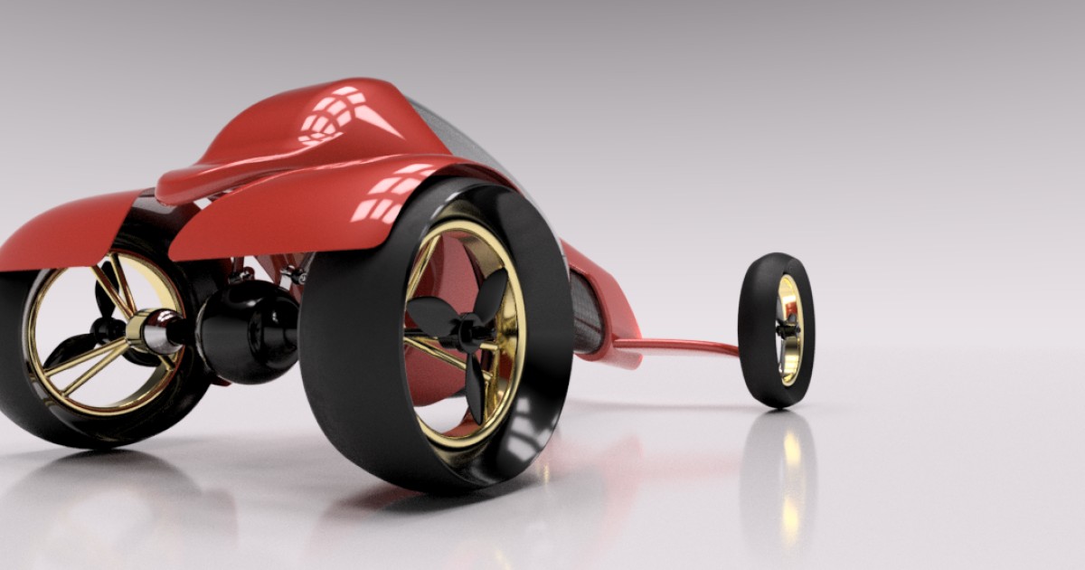 Human Powered Vehicle | Autodesk Community Gallery