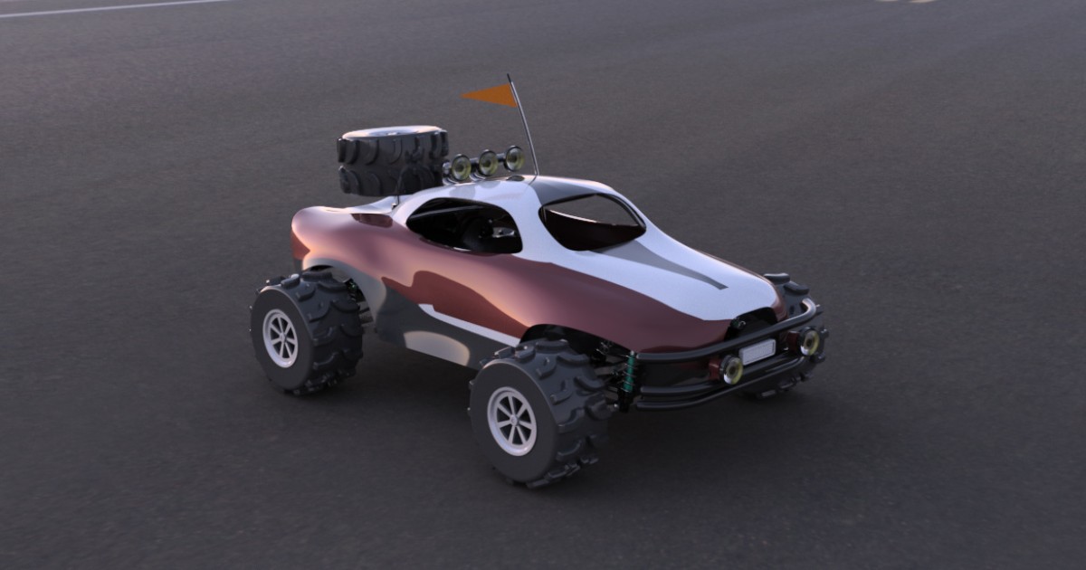 RC Dune Buggy | Autodesk Community Gallery
