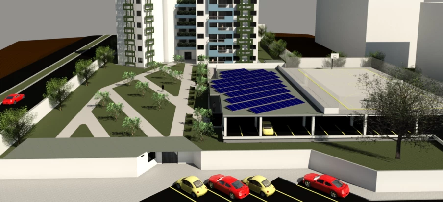 Vivienda Multifamiliar con Paneles Solares | Autodesk Community Gallery