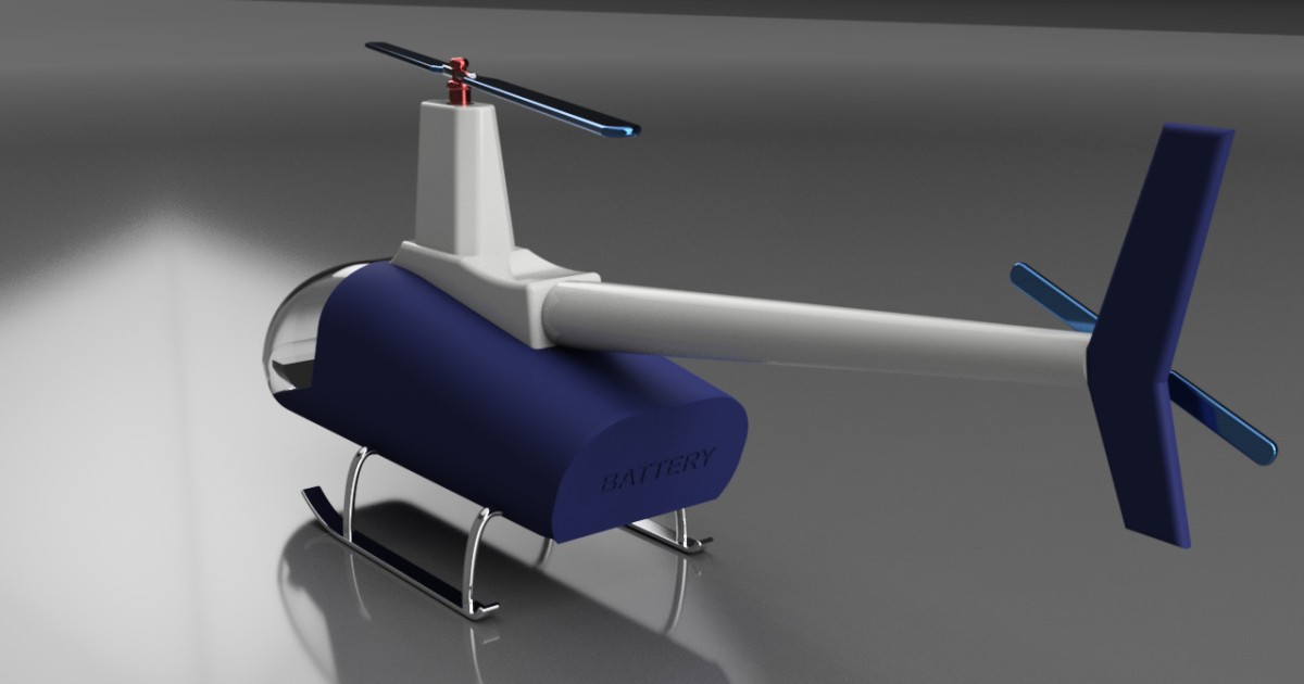 Toy helicopter | Autodesk Community Gallery