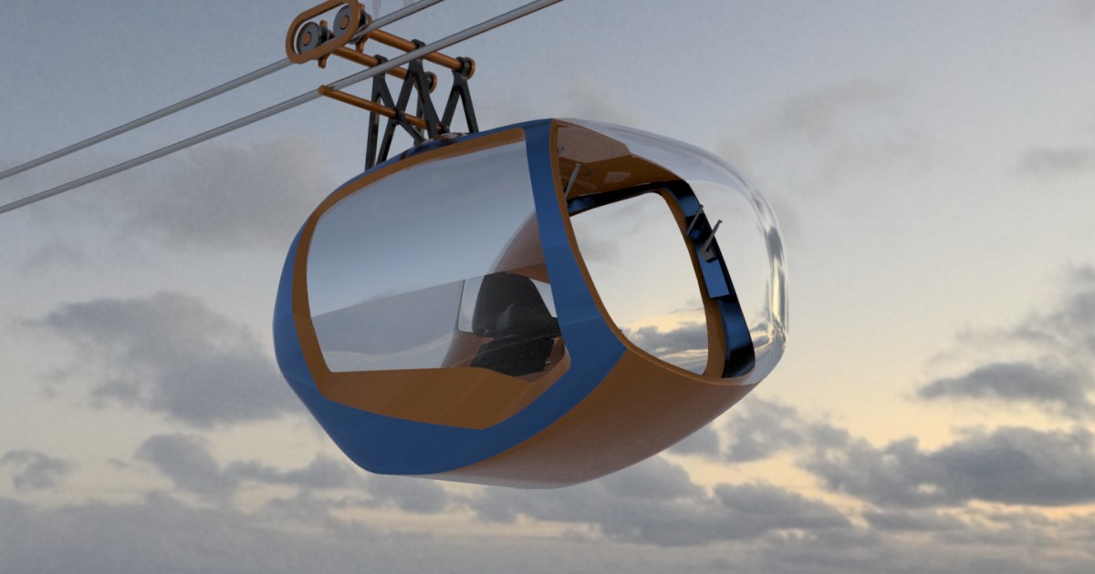 Cable Car Concept (Work in Progress) | Autodesk Community Gallery