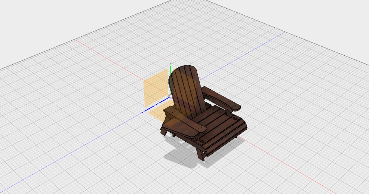 Adirondack Chair | Autodesk Community Gallery