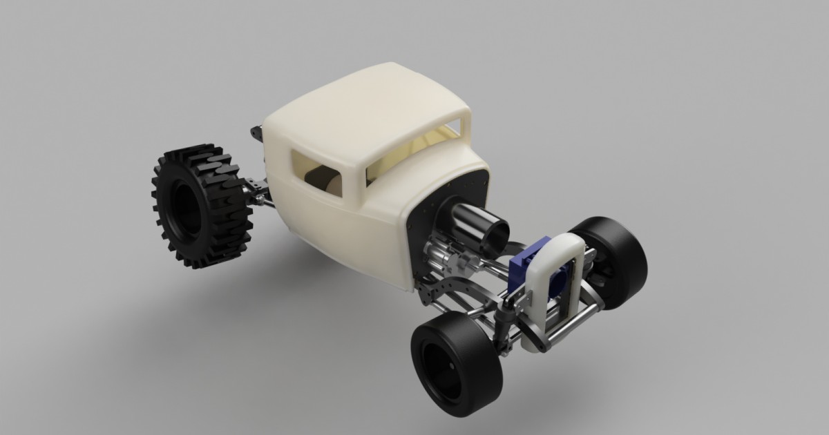 Ossum RC Hotrod | Autodesk Community Gallery