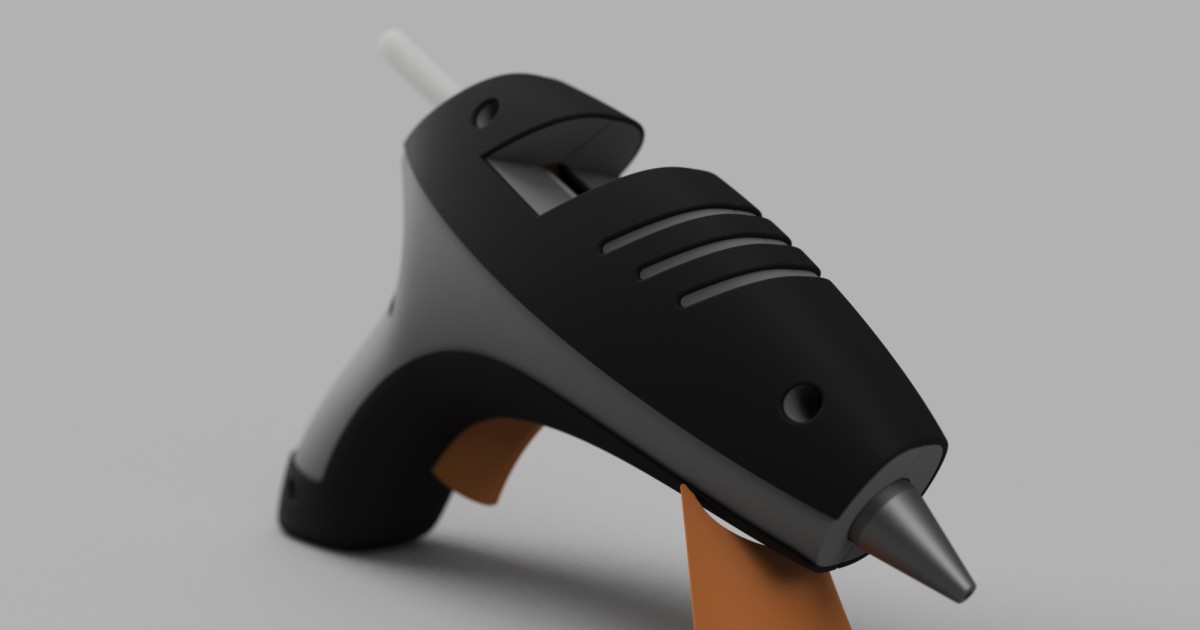 Hot Glue Gun Design | Autodesk Community Gallery