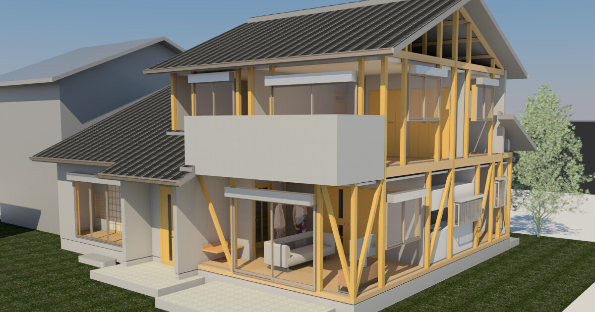Timber framework | Autodesk Community Gallery