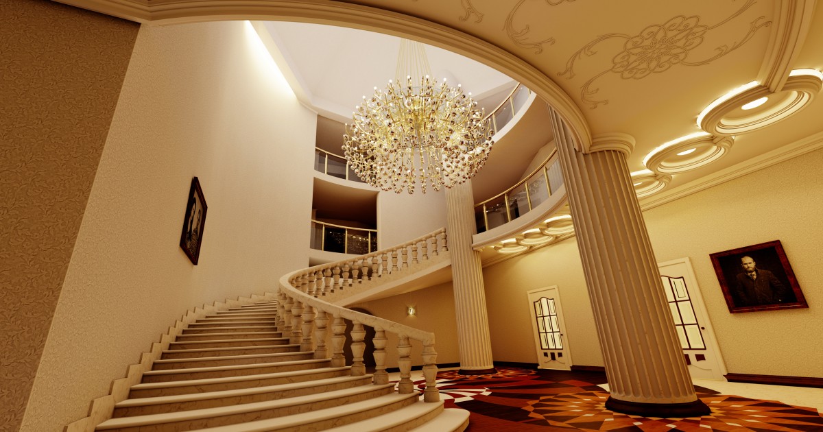 Project of mansion over 2000 sq.m. | Autodesk Community Gallery