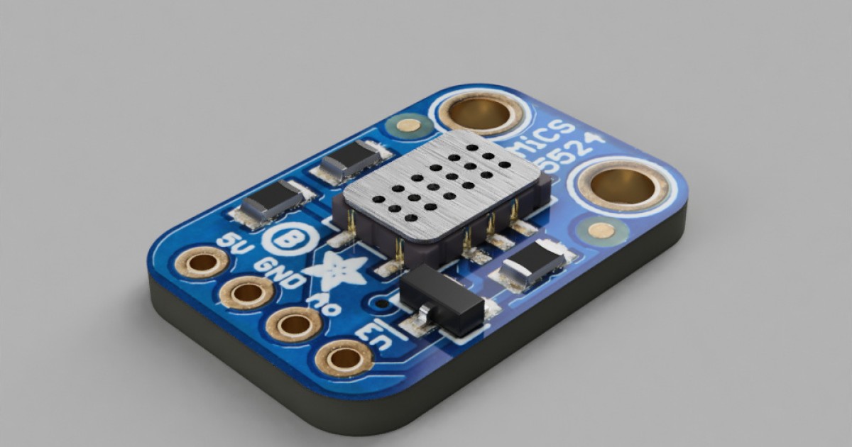 Adafruit MiCS 5524 Gas Sensor Breakout | Autodesk Community Gallery