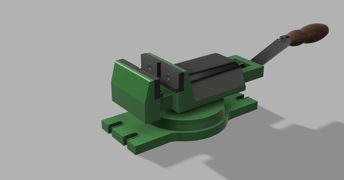 Mechanical Bench Vise | Autodesk Community Gallery