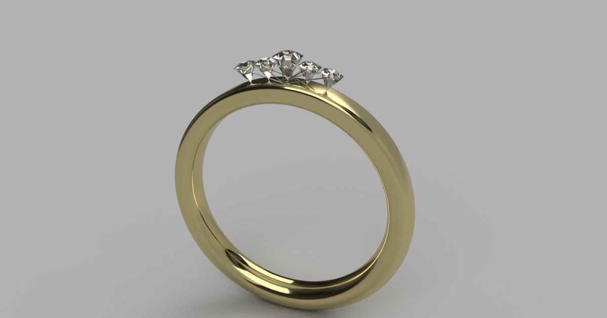 5-Diamond Ring | Autodesk Community Gallery