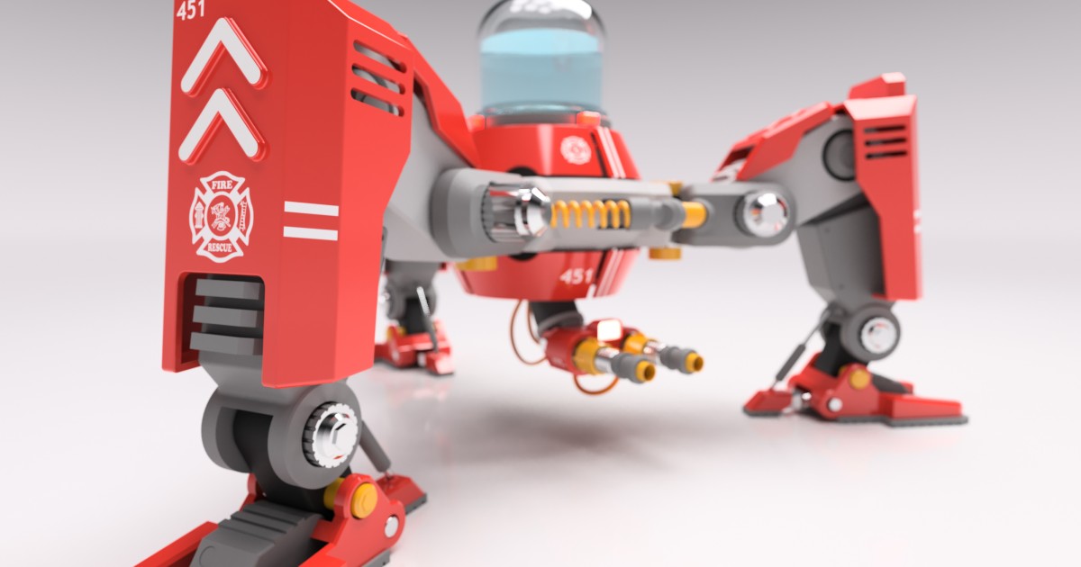 Firefighting Robot | Autodesk Community Gallery