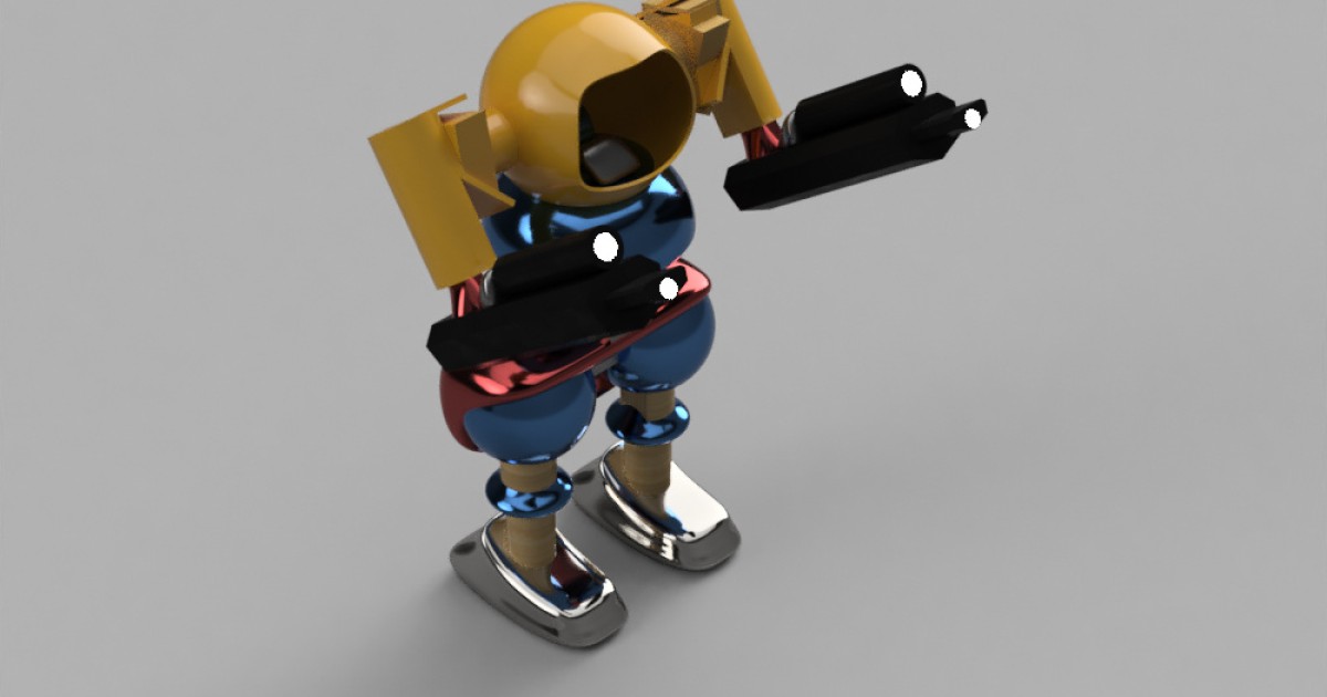 HUMAN OPERATED ROBOTIC WEAPON | Autodesk Community Gallery