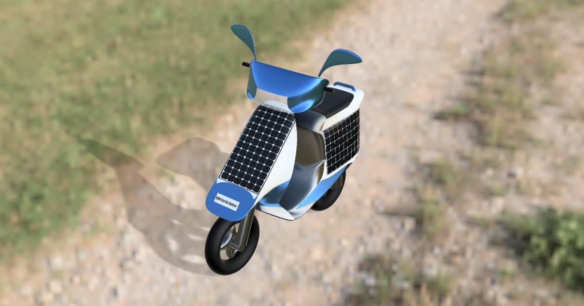 SOLAR SCOOTY | Autodesk Community Gallery