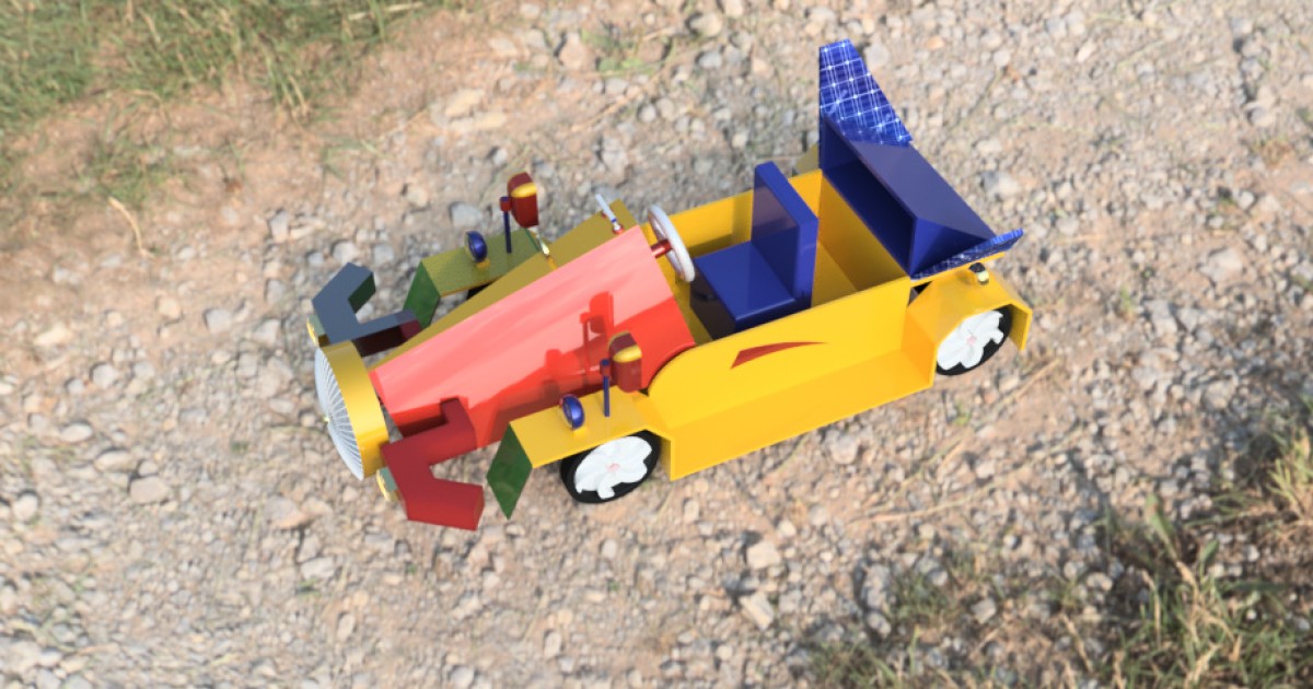 wind and solar powered electric car | Autodesk Community Gallery