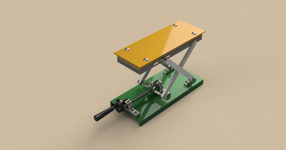 MECHANICAL LIFTING MACHINE | Autodesk Community Gallery
