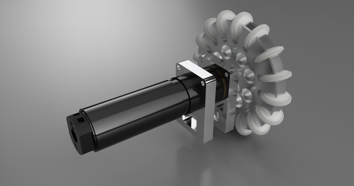 Omni wheel and Motor | Autodesk Community Gallery