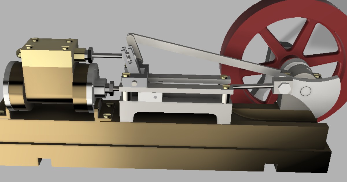 Proyecto Autodesk (Steam Engine) | Autodesk Community Gallery