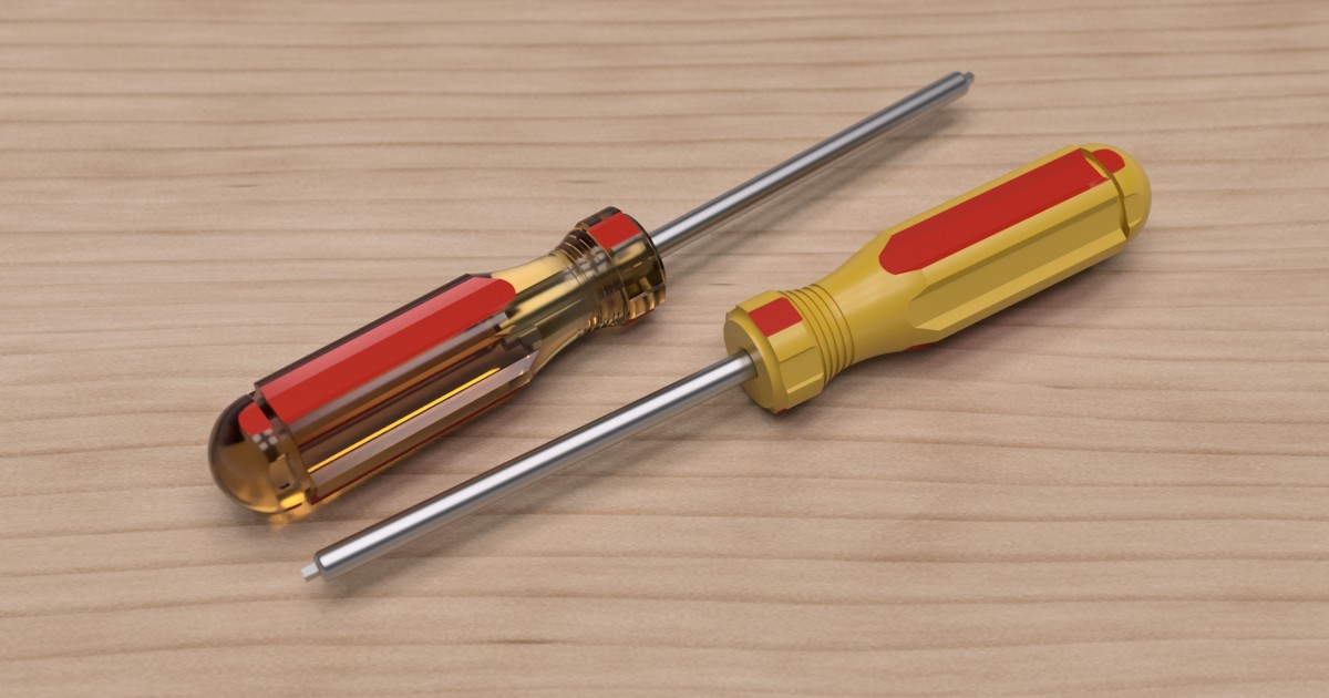 Stanley Screwdrivers | Autodesk Community Gallery