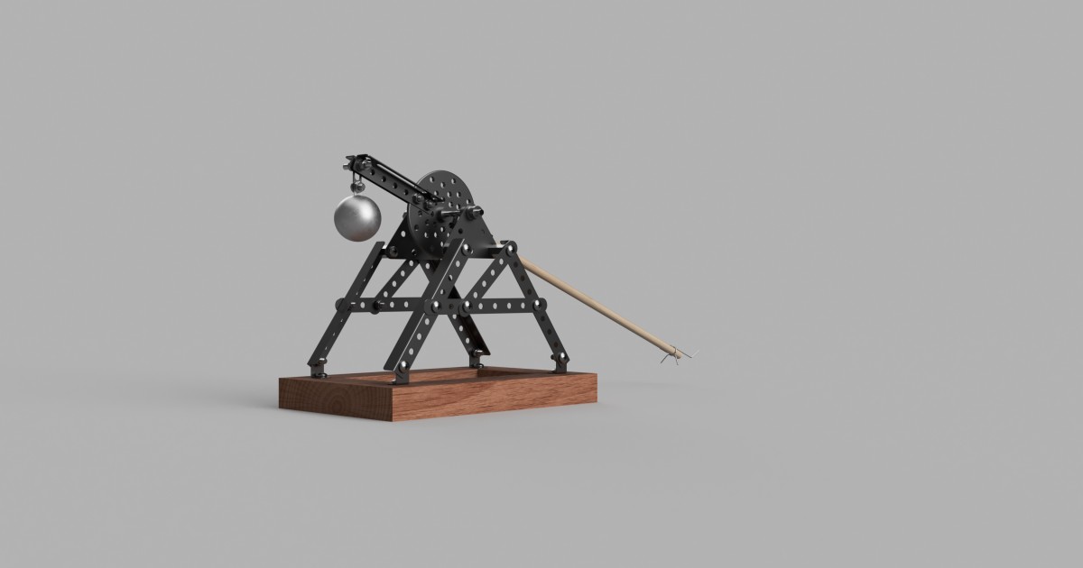 Desktop Modern Trebuchet | Autodesk Community Gallery