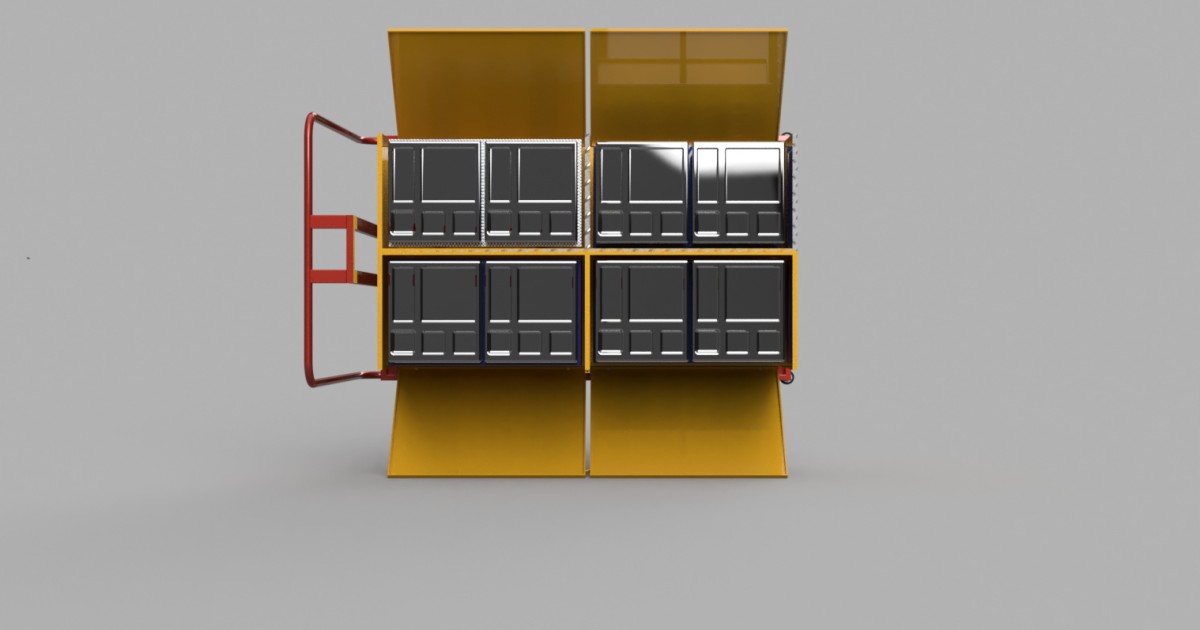 SPRING LOADED FOOD PLATE TROLLEY | Autodesk Community Gallery