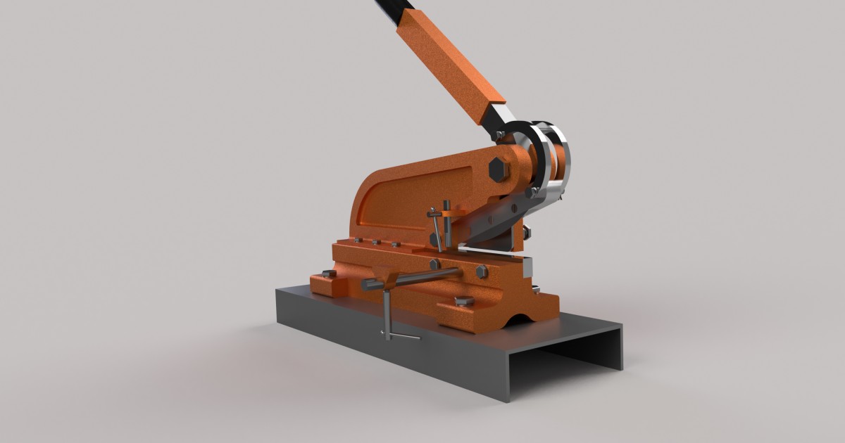 sheet metal guillotine | Autodesk Community Gallery