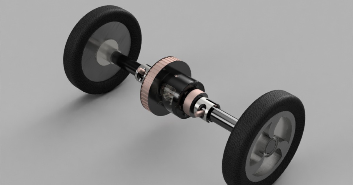 Differential + wheels | Autodesk Community Gallery